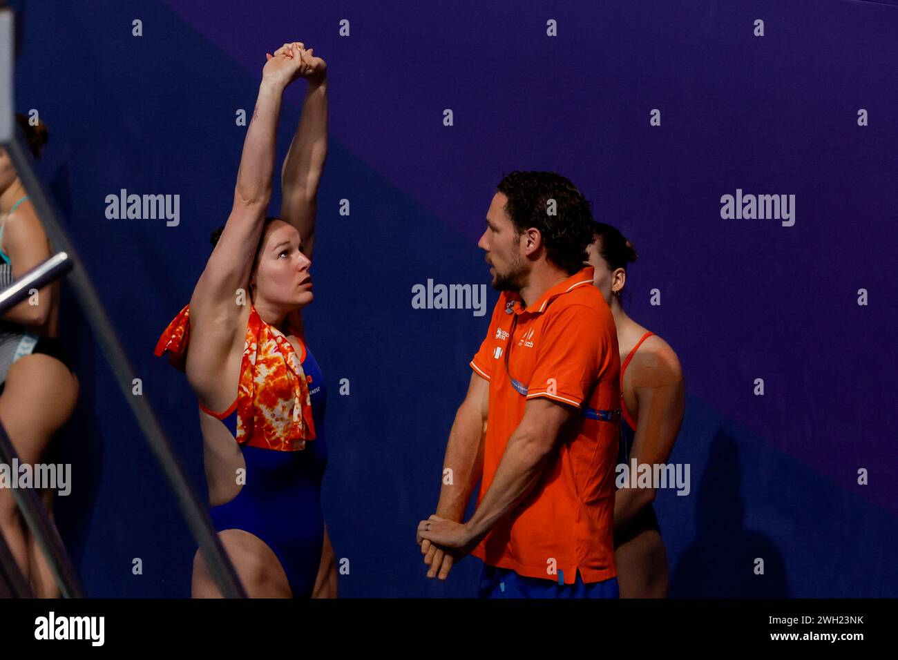 Doha, Qatar. 07th Feb, 2024. DOHA, QATAR - FEBRUARY 7: Celine van Duijn ...