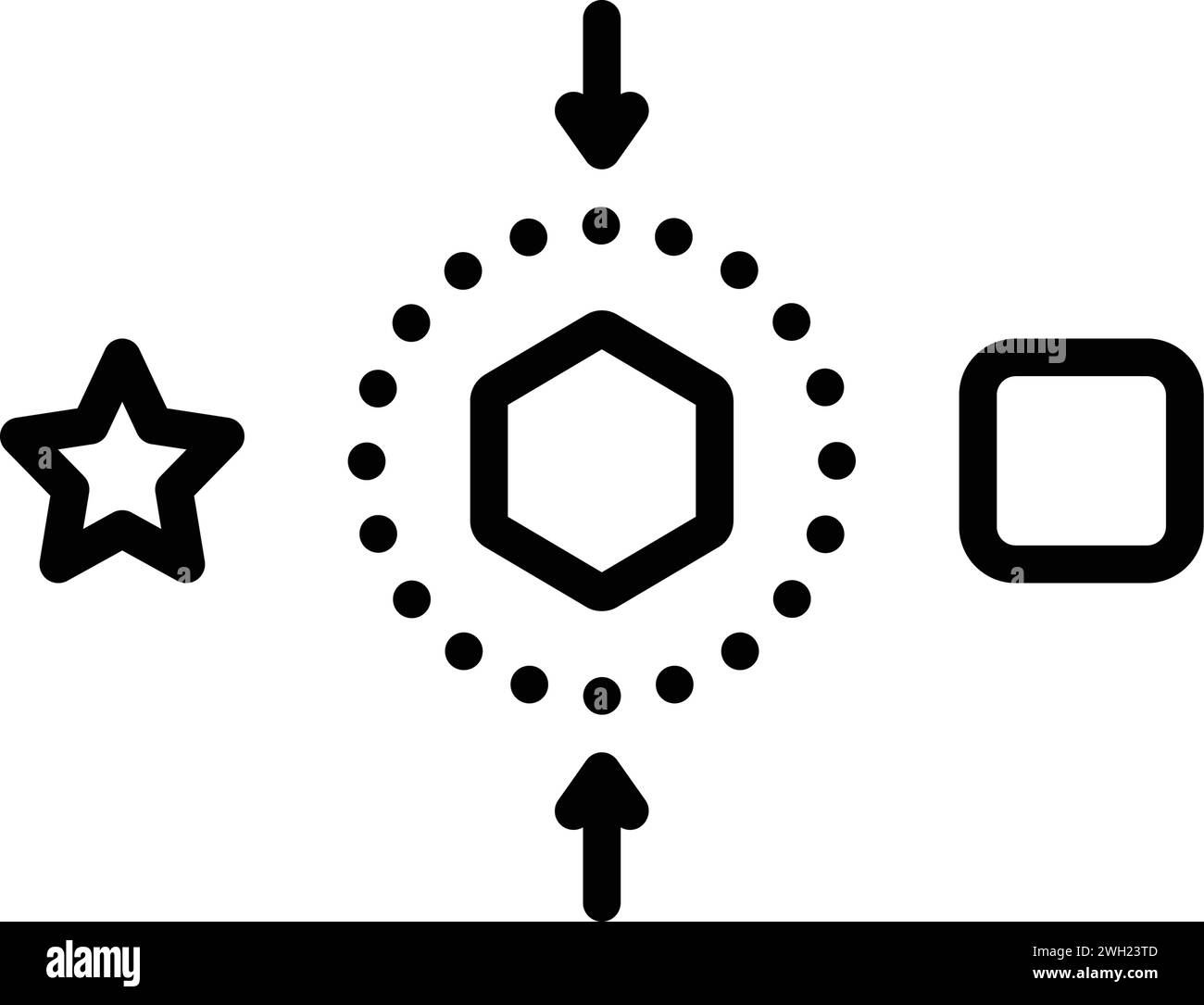 Icon for diff,shape,different Stock Vector Image & Art - Alamy