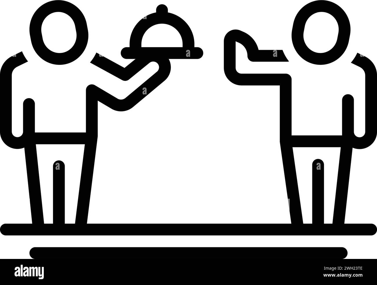 Refuse service sign hi-res stock photography and images - Alamy