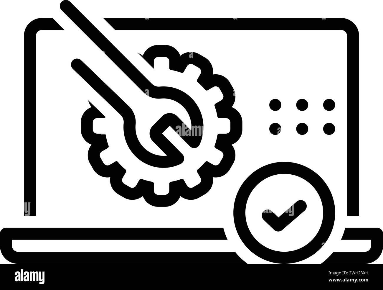 If installed Stock Vector Images - Alamy