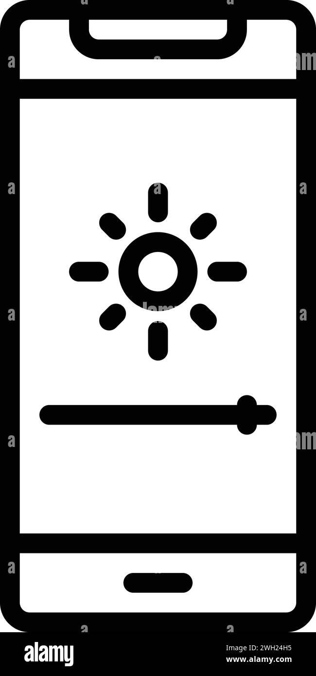 Icon for intensity,lightness Stock Vector Image & Art - Alamy