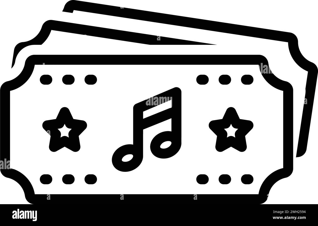 Icon for passes,ticket Stock Vector Image & Art - Alamy