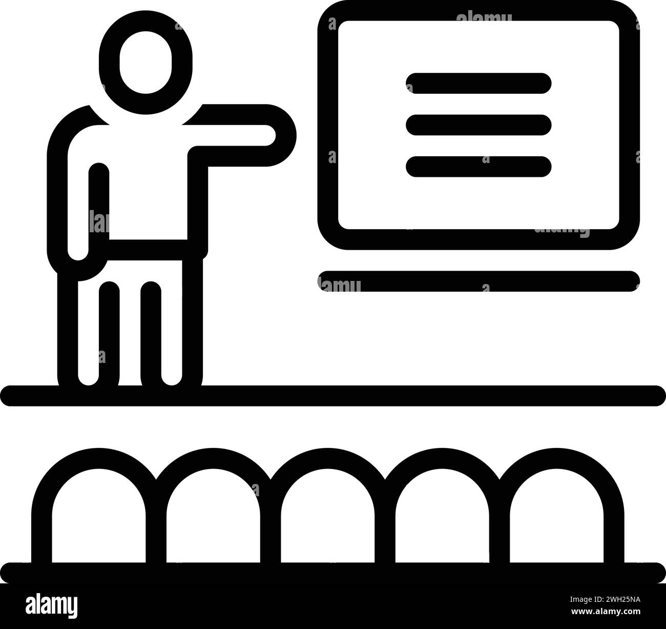 Icon for represent,presentation Stock Vector Image & Art - Alamy