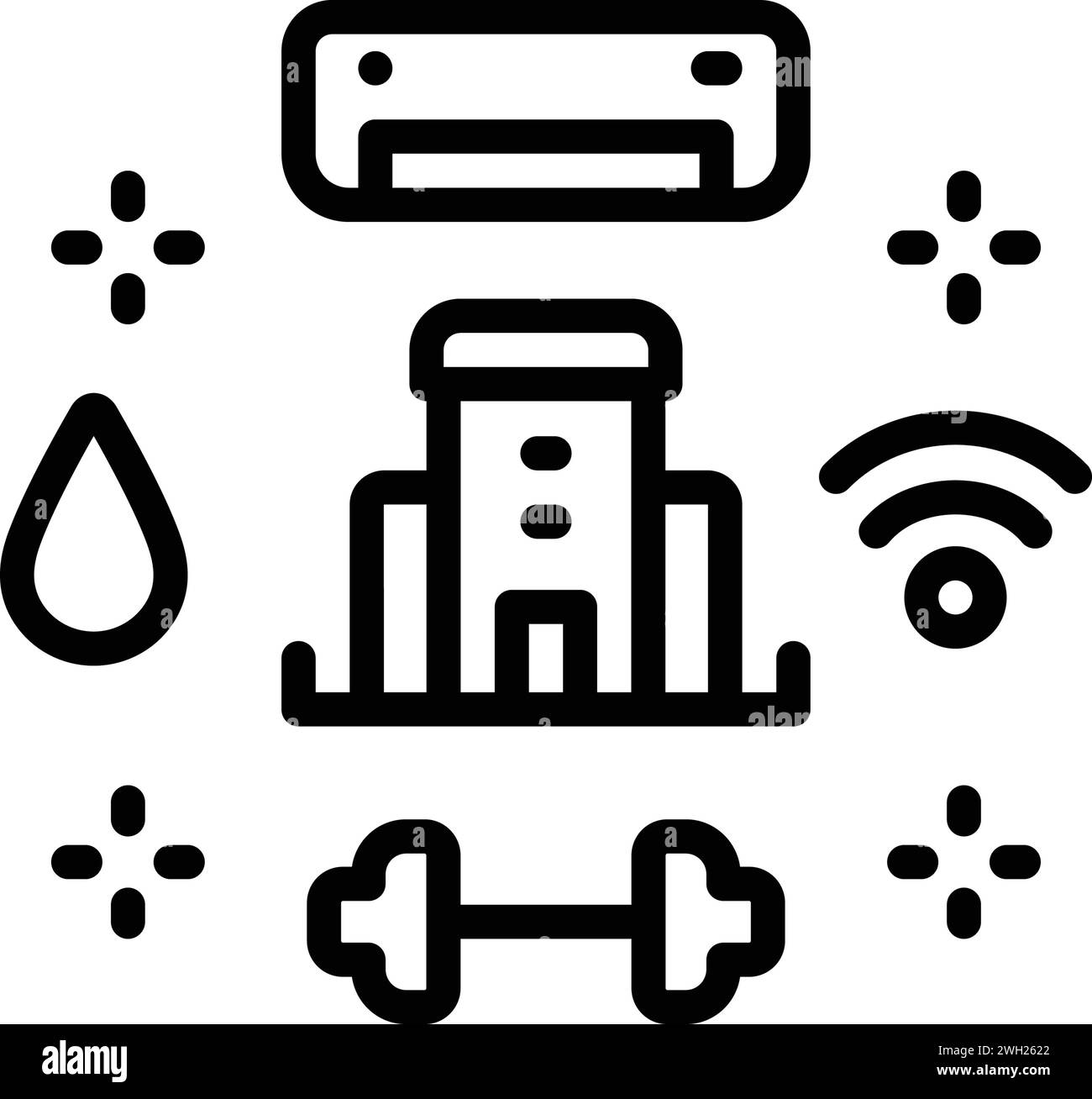 Icon for amenities,facility Stock Vector Image & Art - Alamy