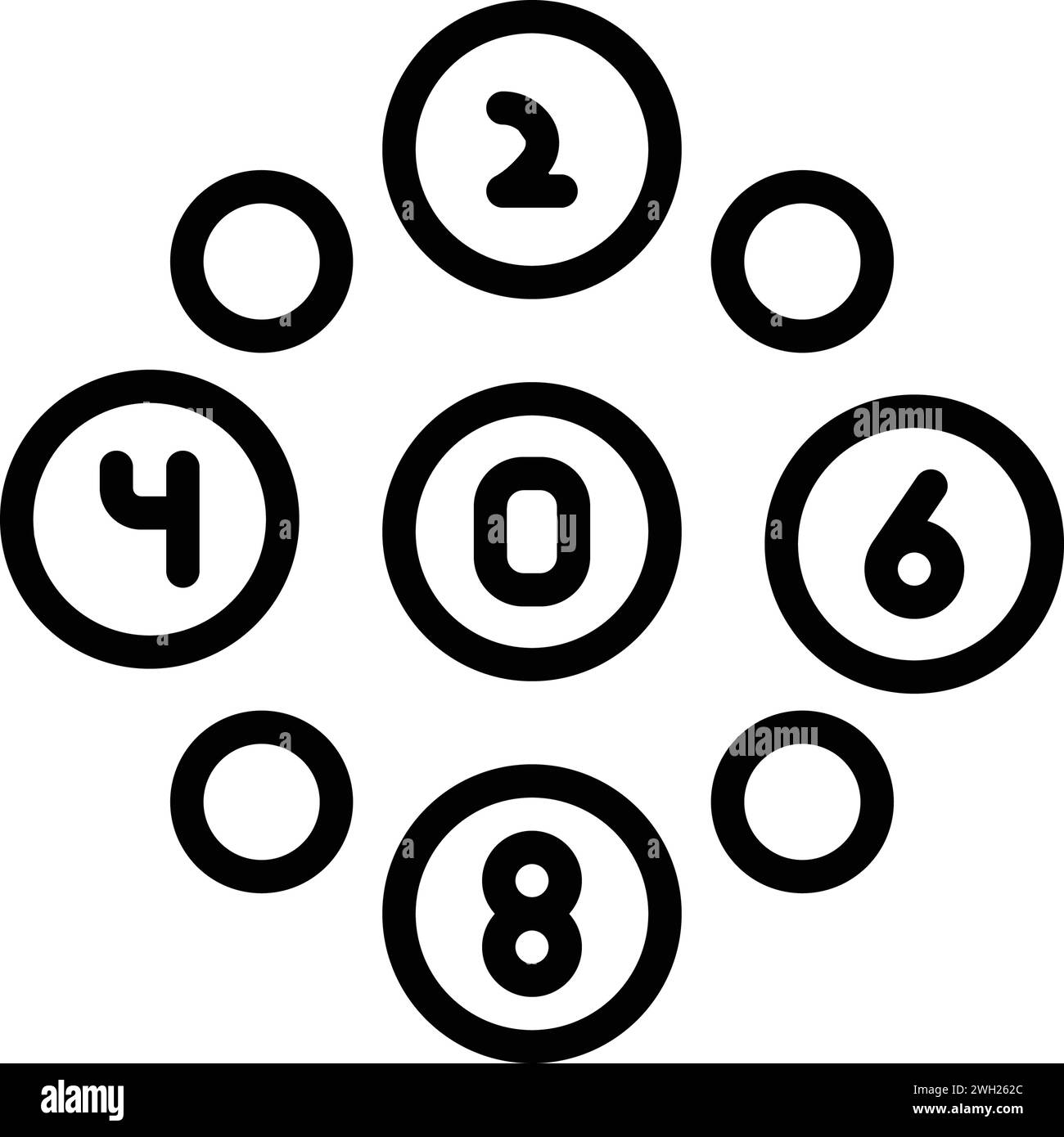 Even numbers Black and White Stock Photos & Images - Alamy