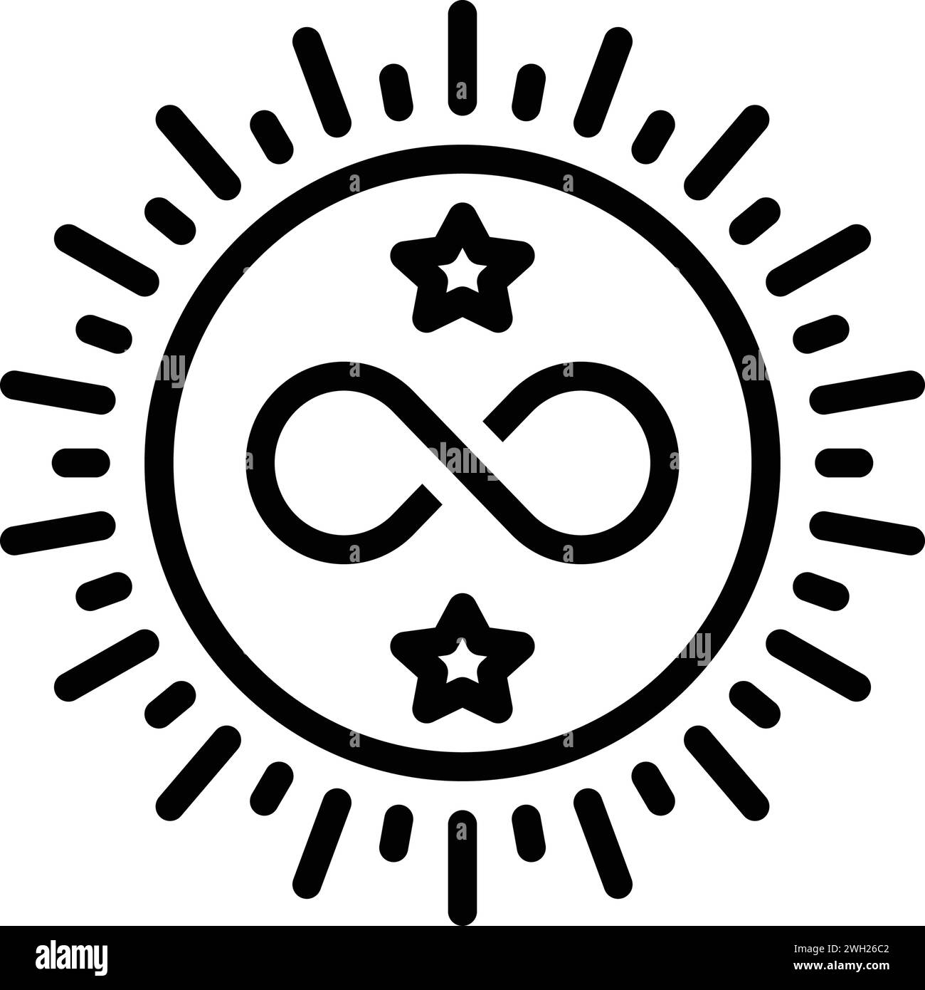 Icon for eternal,endless Stock Vector Image & Art - Alamy