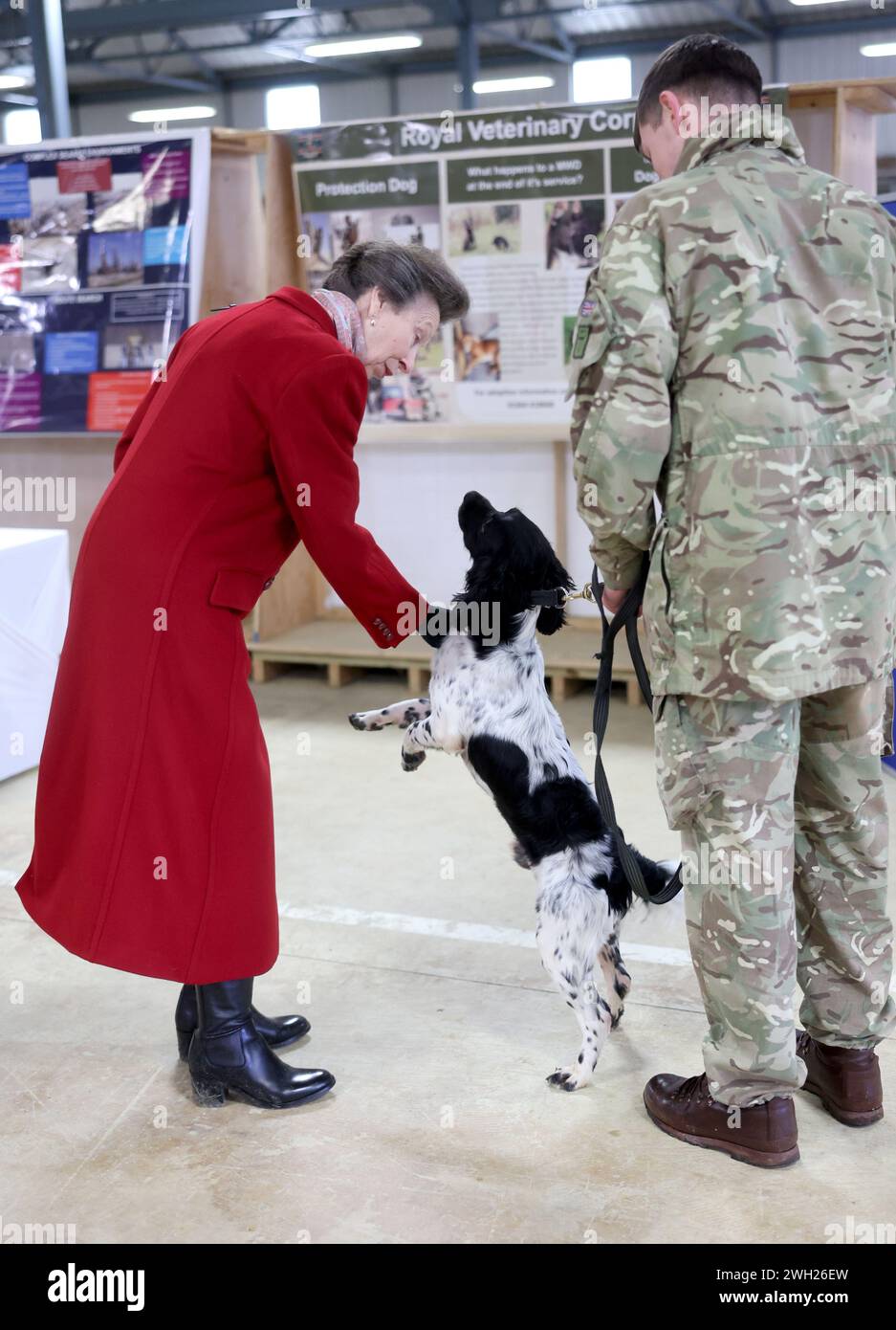 The Princess Royal, Colonel in Chief of The Royal Logistical Corps, is ...