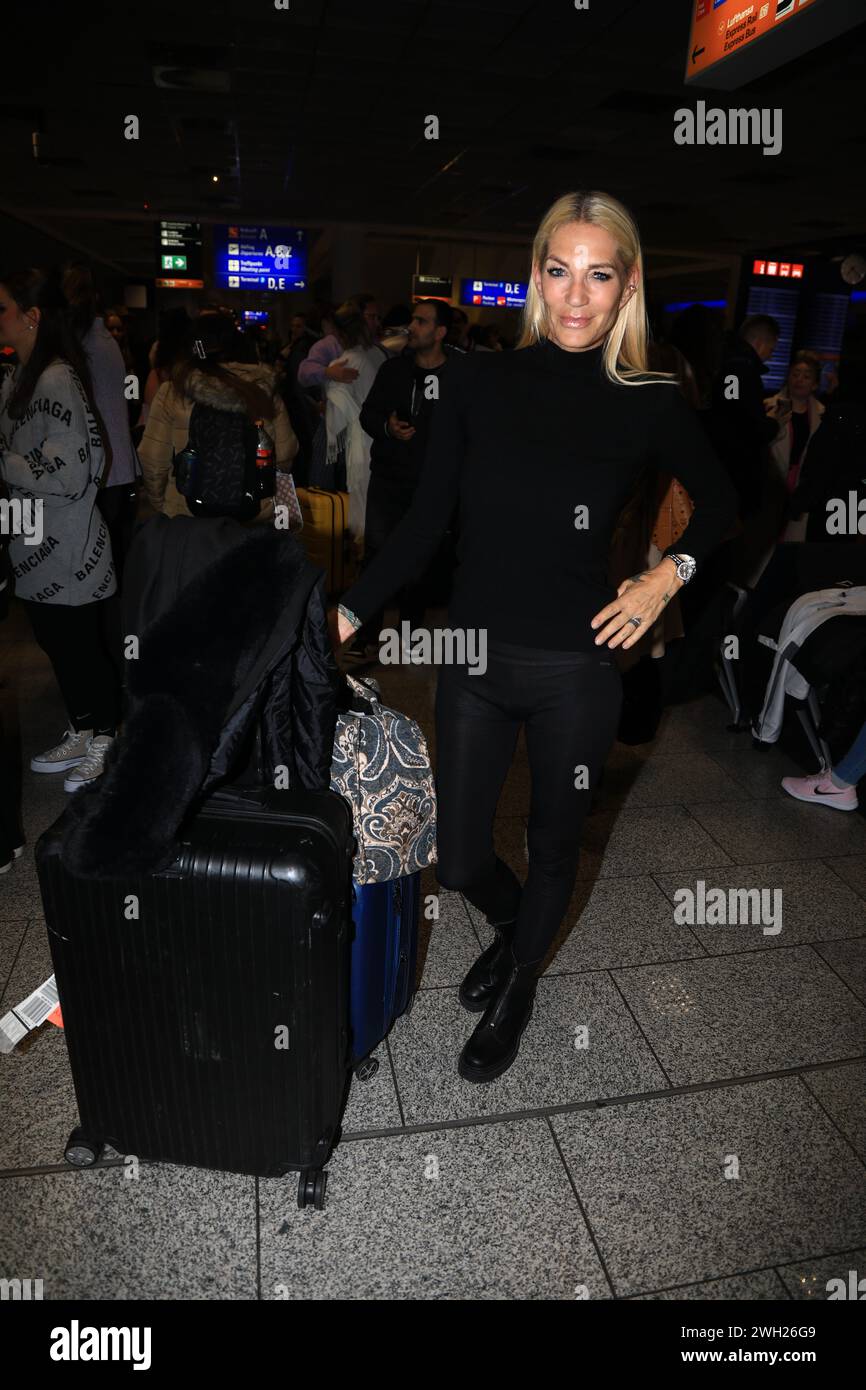 Sarah Kern bei der Rückkehr der Dschungelcamp-Kandidaten der RTL ...