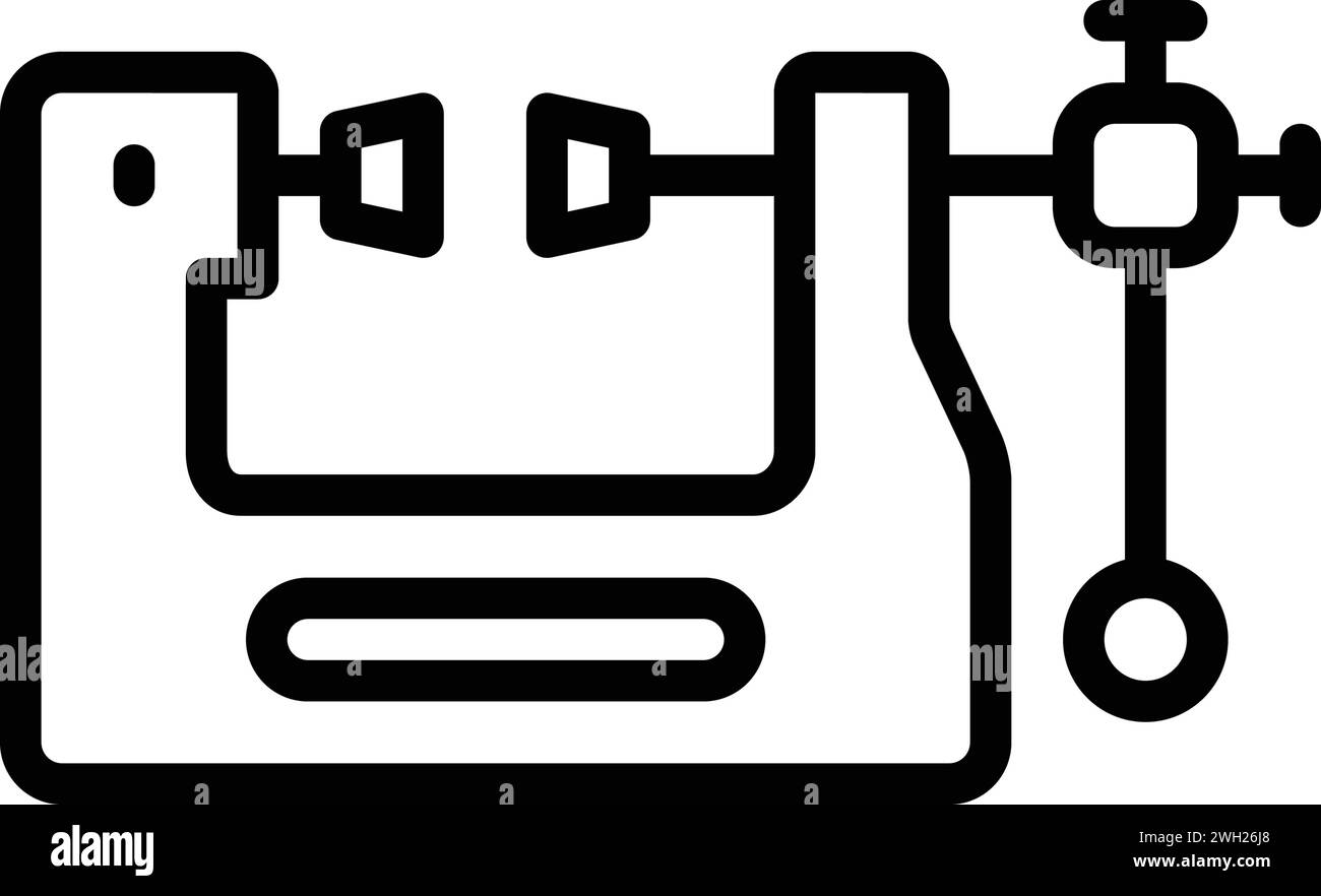 Icon for vice,clamp Stock Vector Image & Art - Alamy
