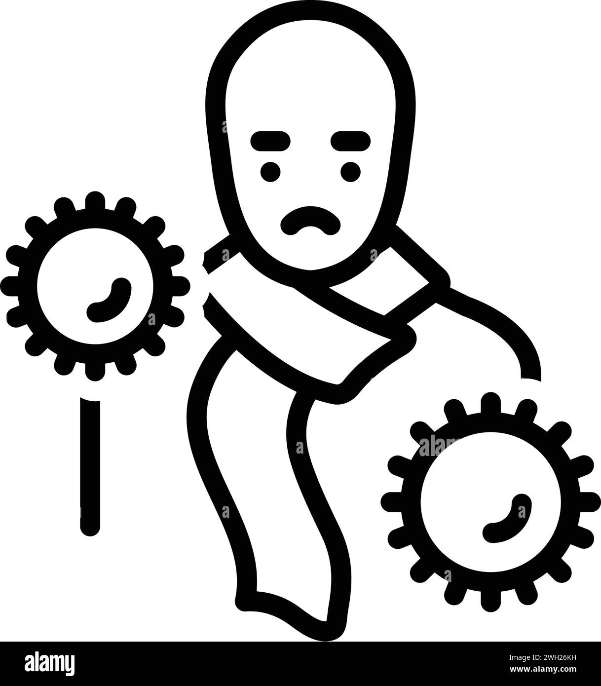 Contagious infected Cut Out Stock Images & Pictures - Alamy