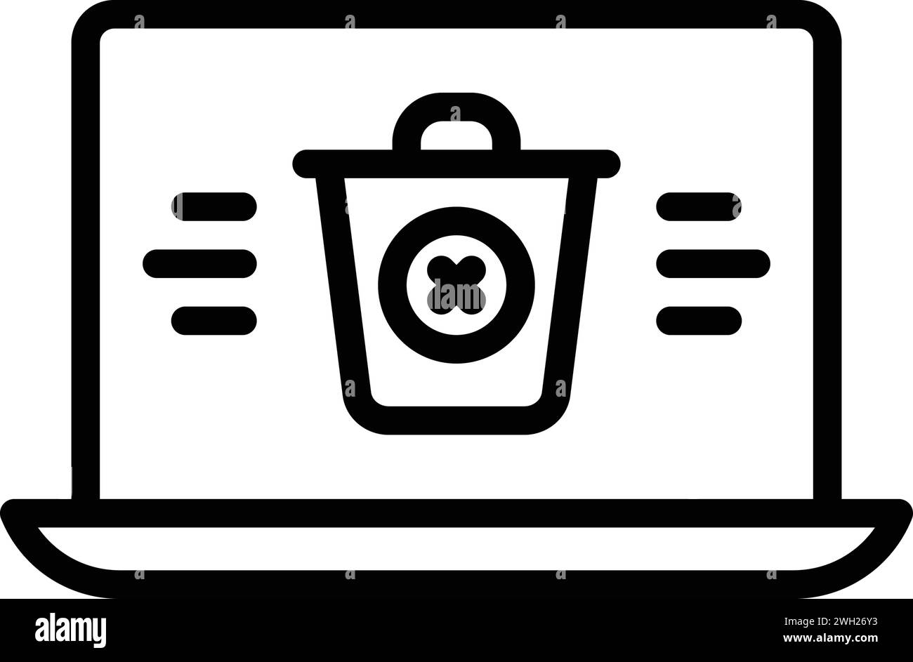 Remove file icon Stock Vector Images - Alamy