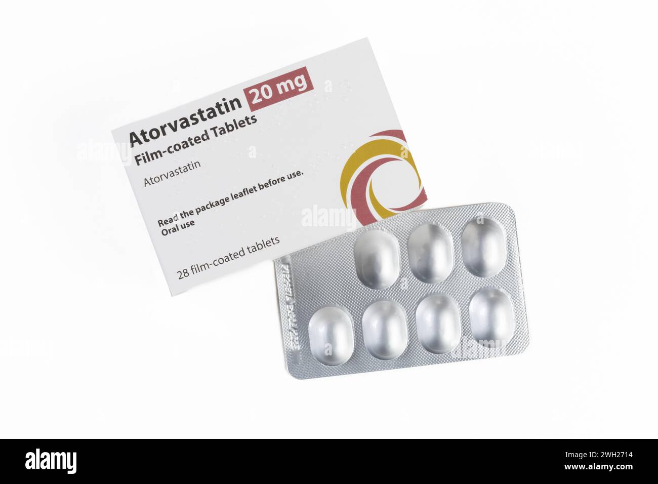 Atorvastatin tablets hi-res stock photography and images - Alamy