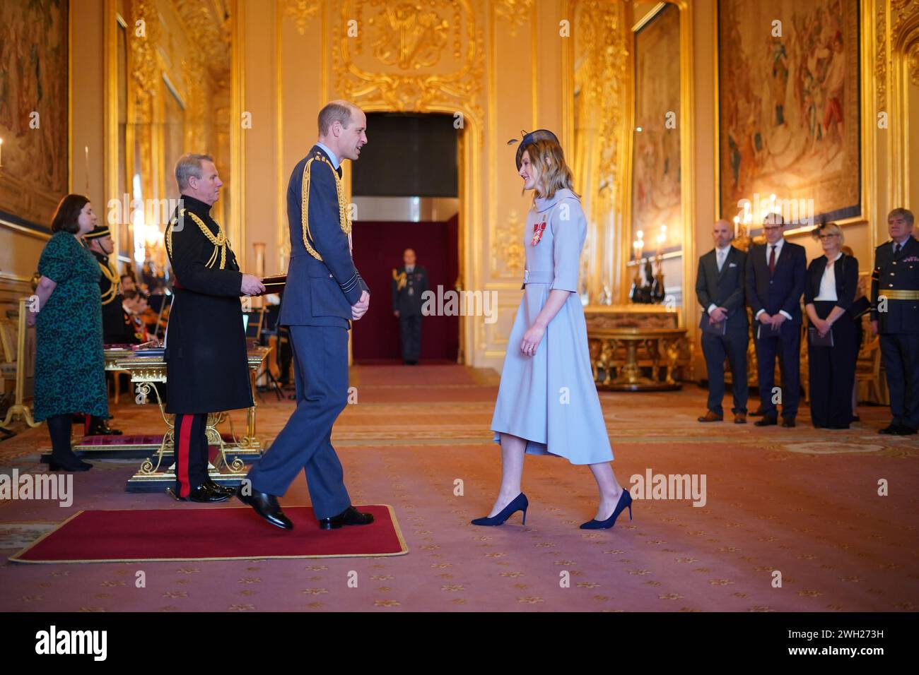 Mrs Ellen Convery (Ellen White), from Glossop, is made a Member of the ...