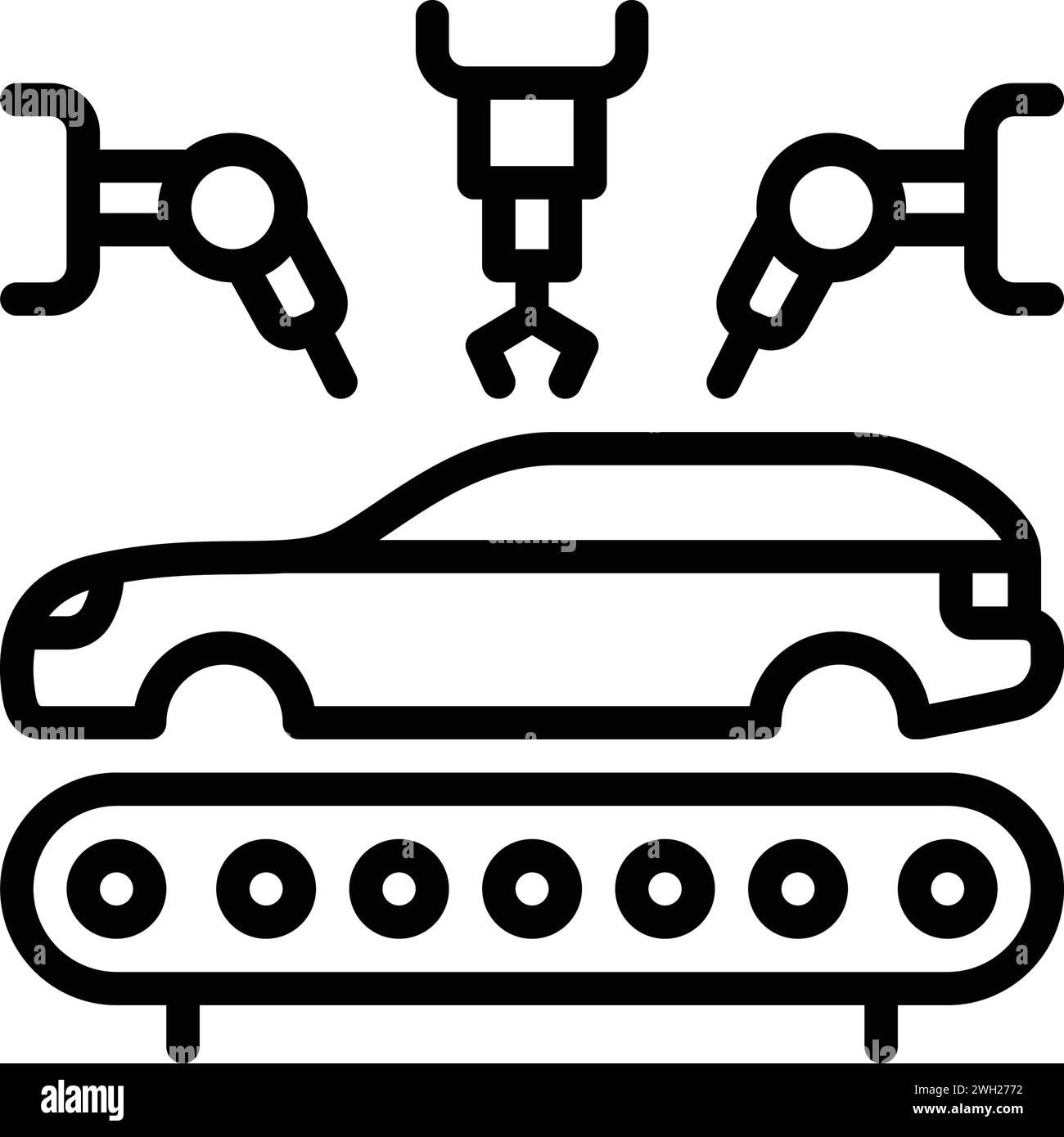 Assembly maintenance Stock Vector Images - Alamy