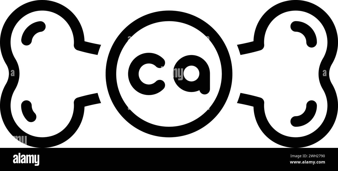 Icon for calcium,strong Stock Vector Image & Art - Alamy
