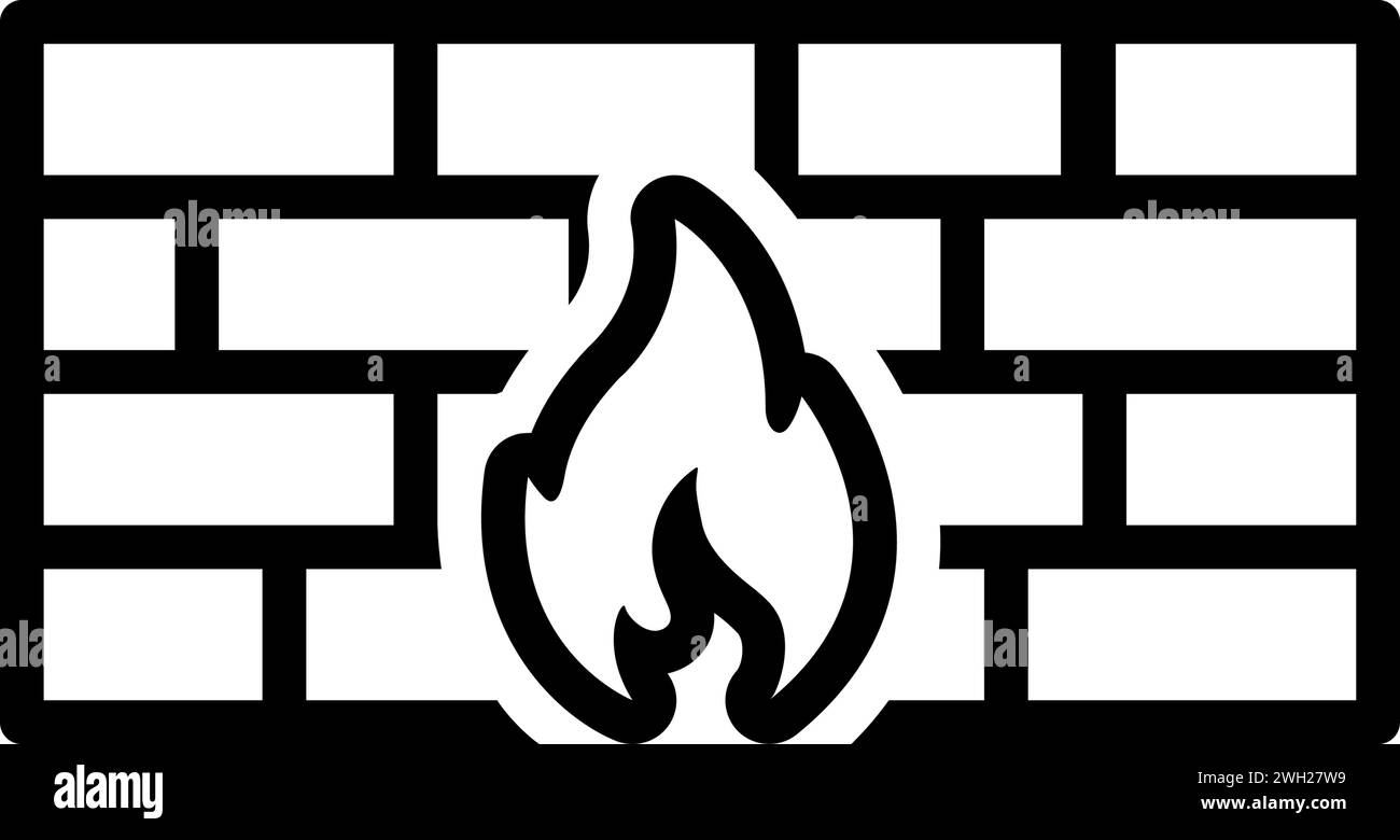 Icon for firewall,secure Stock Vector Image & Art - Alamy