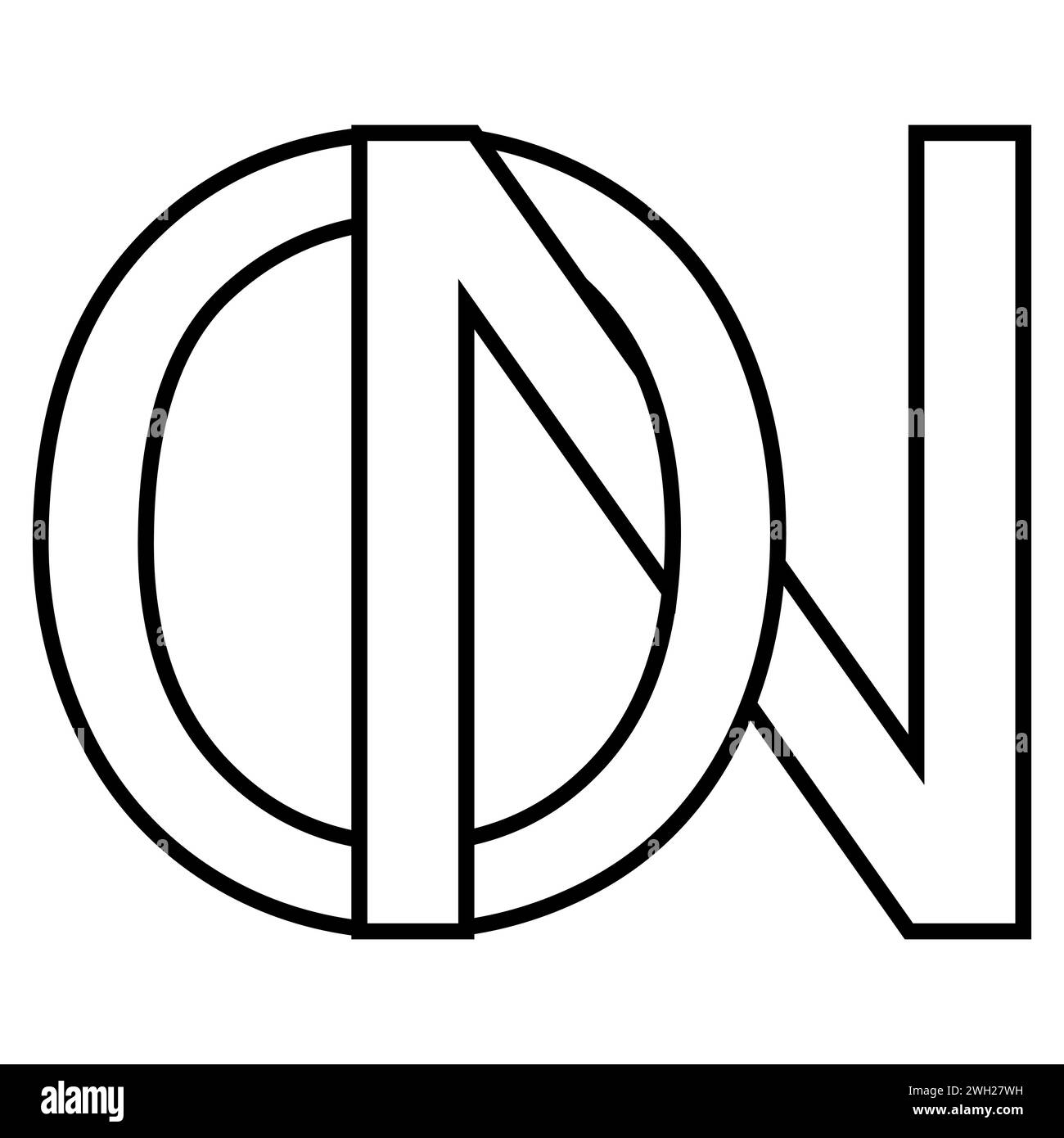 O double Stock Vector Images - Alamy