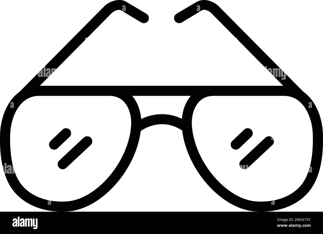 Icon for specs,eyeglasses Stock Vector Image & Art - Alamy