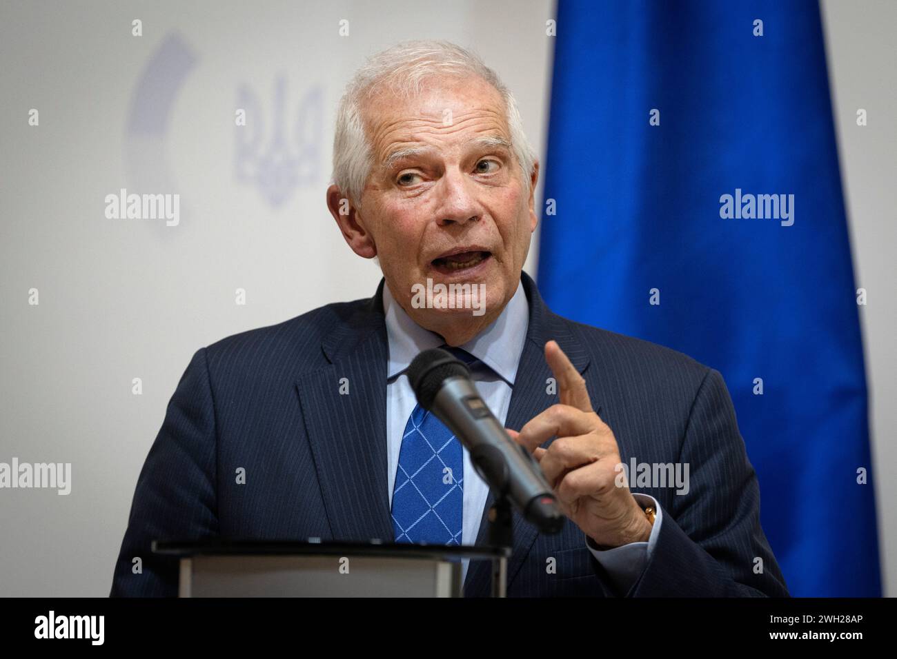 European Union's foreign policy chief Josep Borrell attends a joint ...