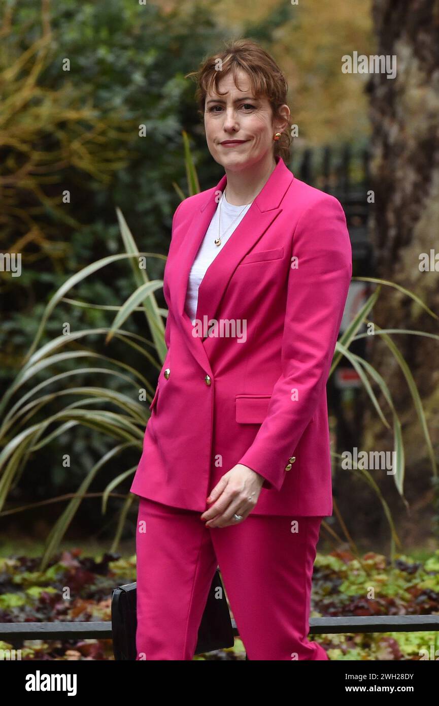 London, England, UK. 7th Feb, 2024. UK Health Secretary VICTORIA ATKINS ...
