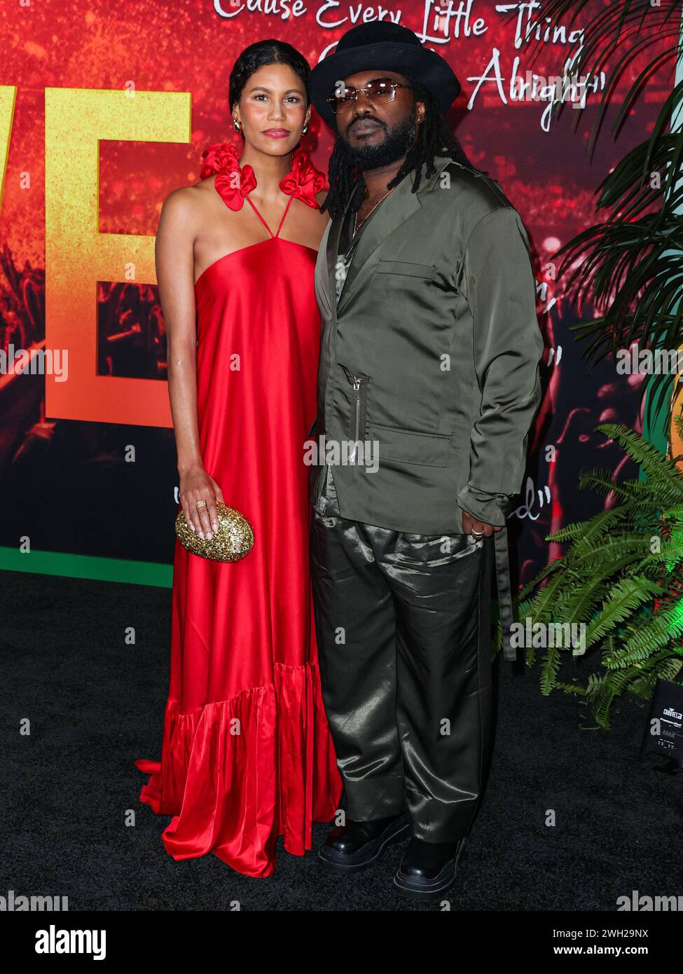 WESTWOOD, LOS ANGELES, CALIFORNIA, USA - FEBRUARY 06: Aston Barrett Jr ...