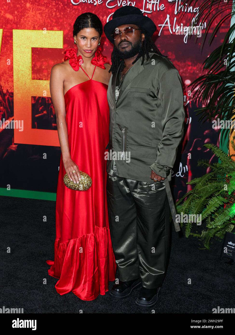 WESTWOOD, LOS ANGELES, CALIFORNIA, USA - FEBRUARY 06: Aston Barrett Jr ...