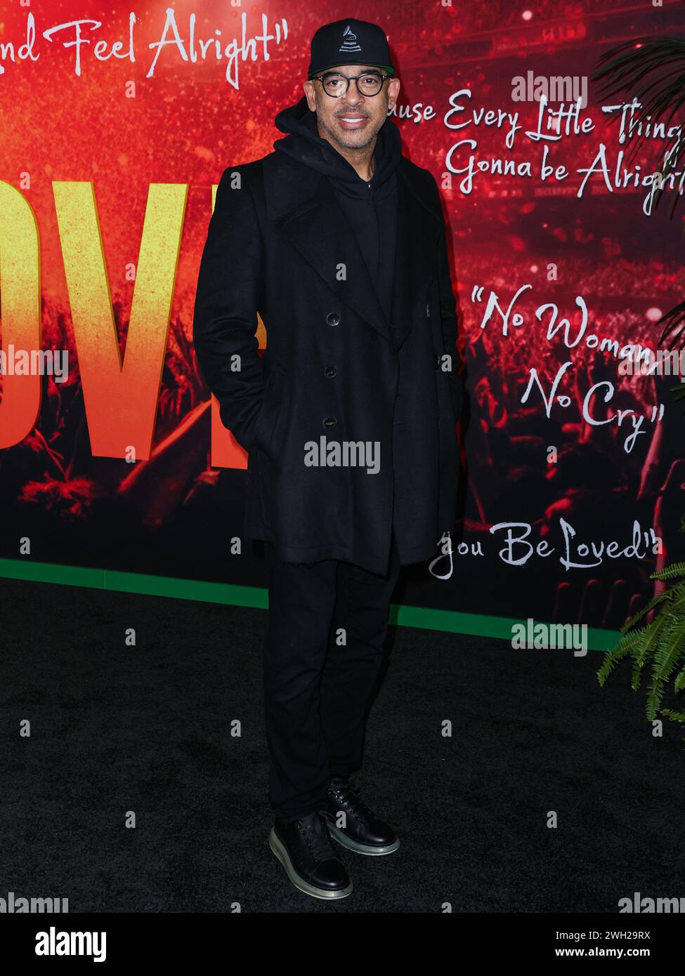 WESTWOOD, LOS ANGELES, CALIFORNIA, USA - FEBRUARY 06: Harvey Mason Jr ...