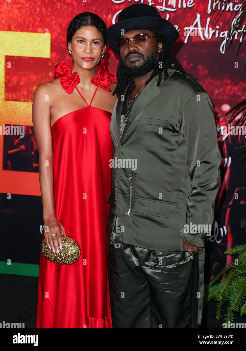 WESTWOOD, LOS ANGELES, CALIFORNIA, USA - FEBRUARY 06: Aston Barrett Jr ...