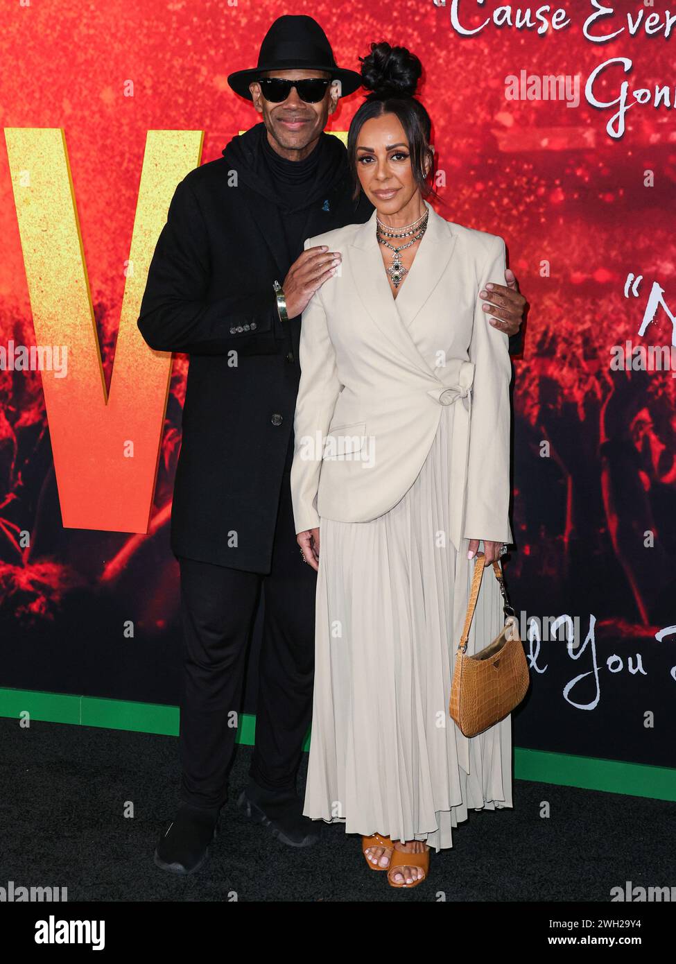 WESTWOOD, LOS ANGELES, CALIFORNIA, USA - FEBRUARY 06: Jimmy Jam and ...