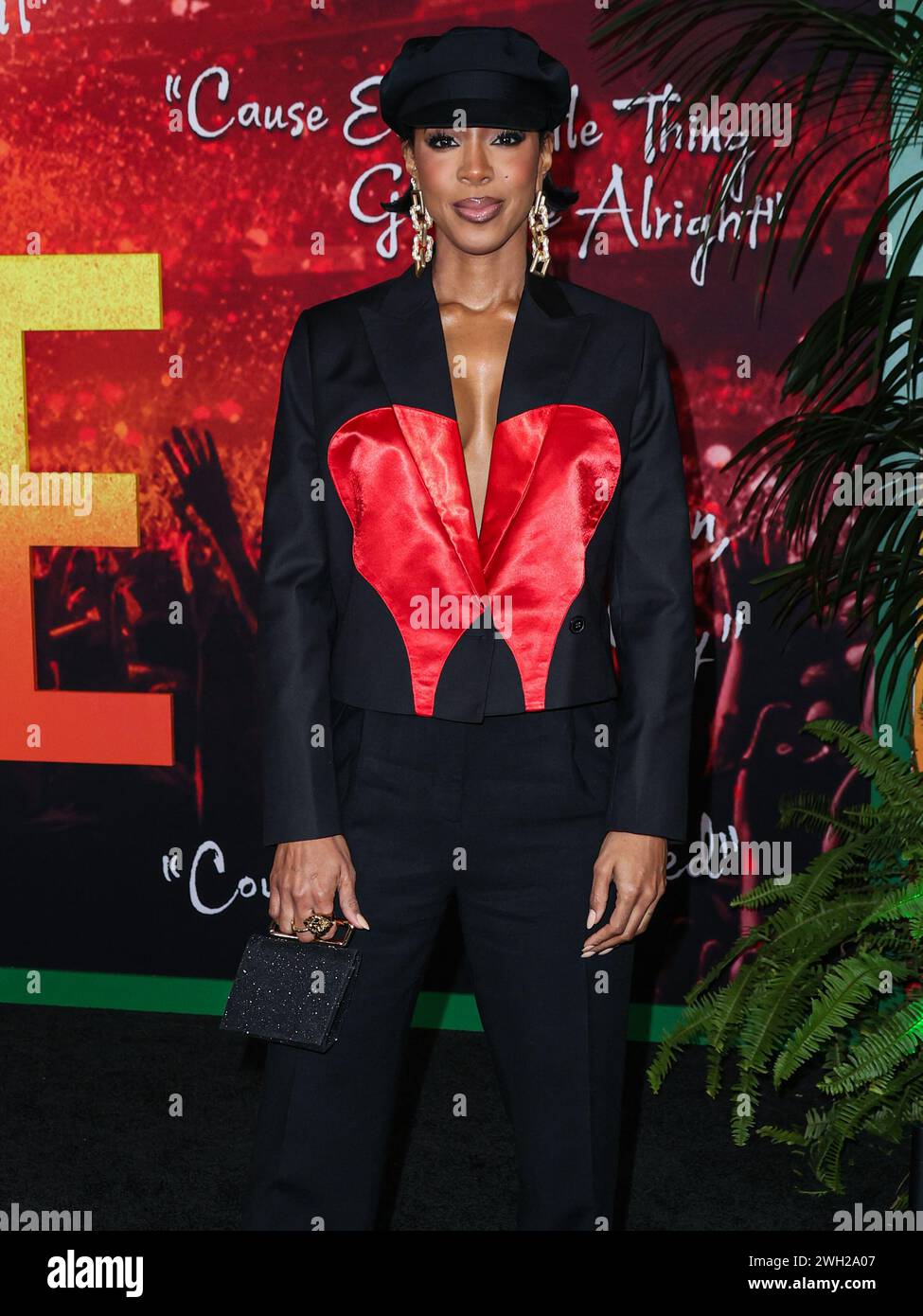 WESTWOOD, LOS ANGELES, CALIFORNIA, USA - FEBRUARY 06: Kelly Rowland ...