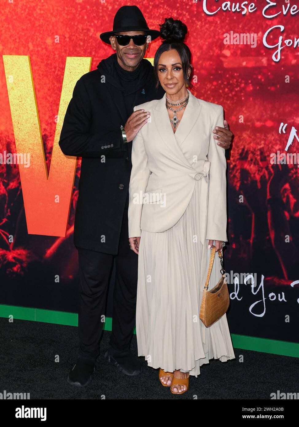 WESTWOOD, LOS ANGELES, CALIFORNIA, USA - FEBRUARY 06: Jimmy Jam and ...