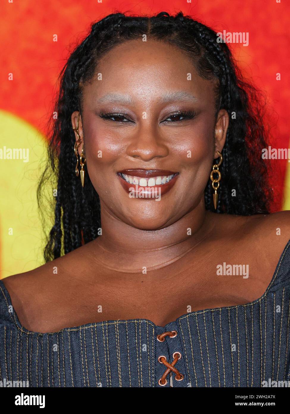 WESTWOOD, LOS ANGELES, CALIFORNIA, USA - FEBRUARY 06: Zuri Marley ...