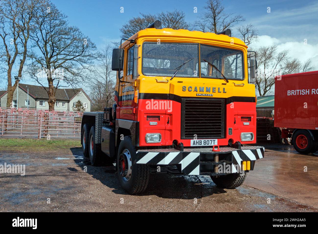 Scammell Crusader at Brough. Kirkby Stephen Commercial Vehicle Rally ...