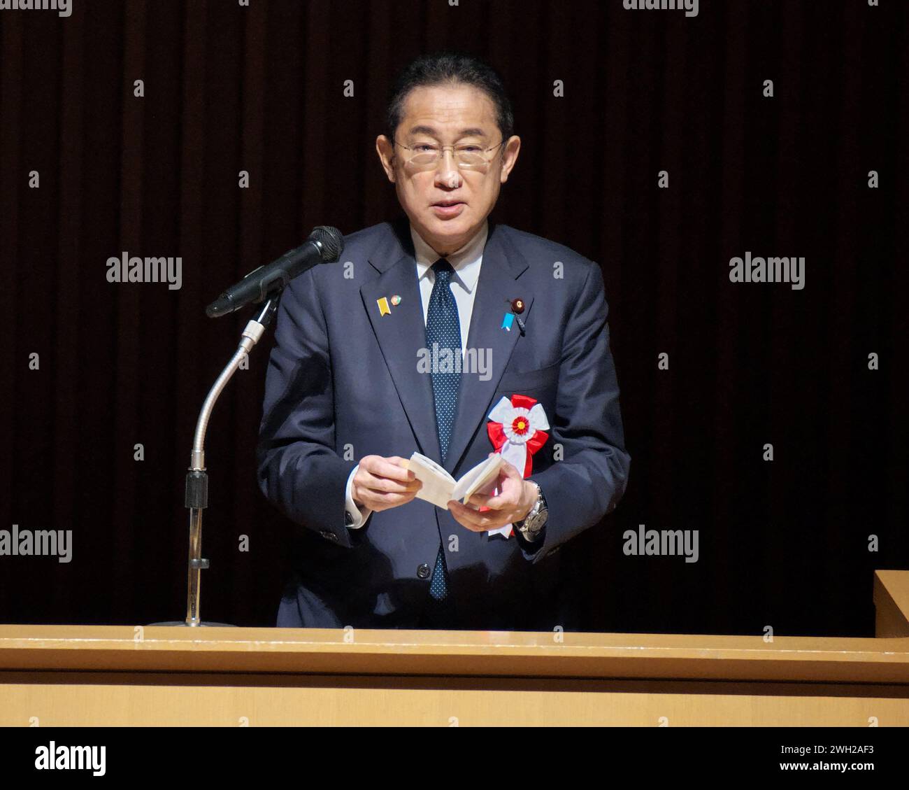 Tokyo, Japan. 07th Feb, 2024. Japan's Prime Minister Fumio Kishida ...