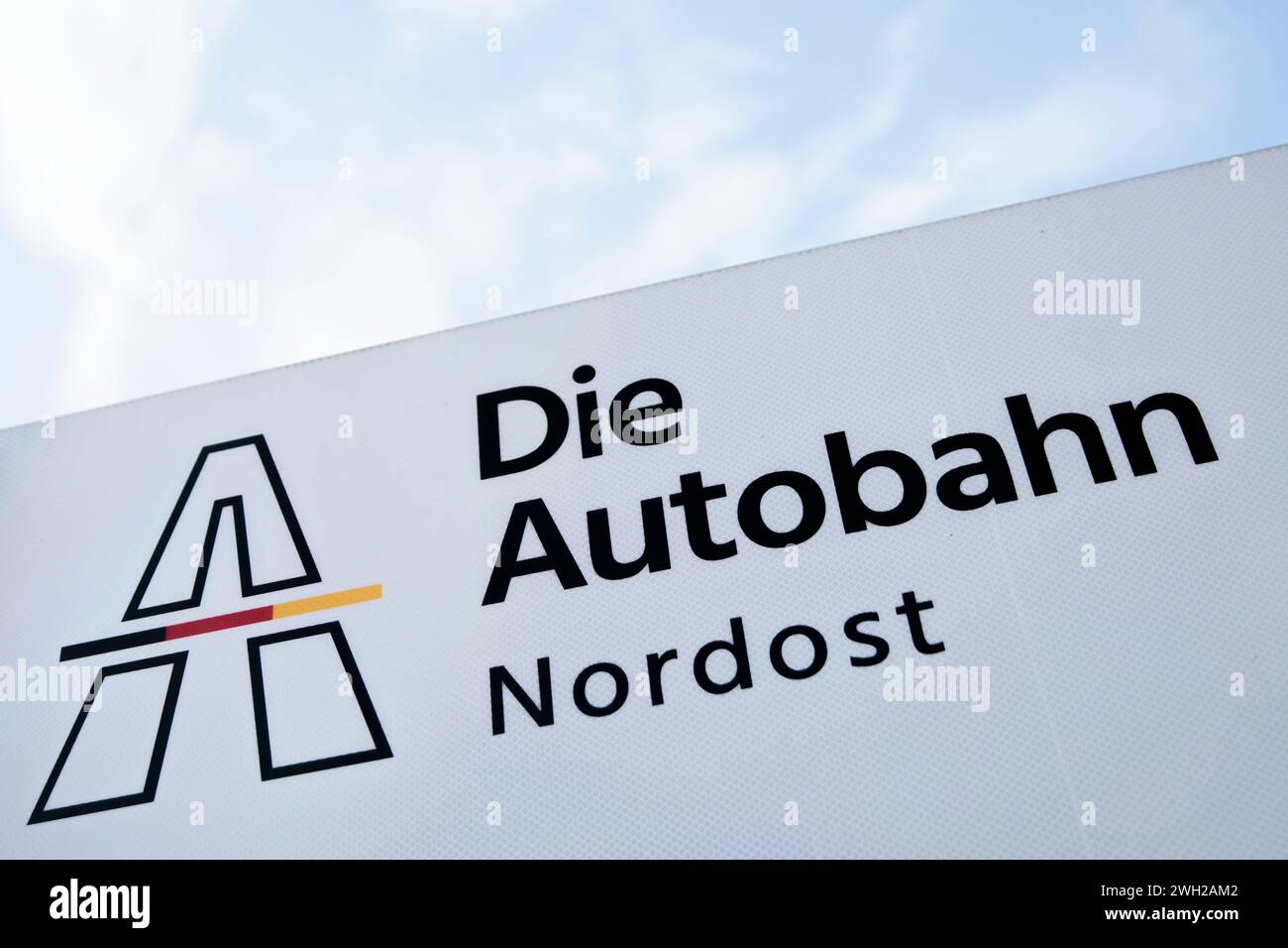 Logo die autobahn hi-res stock photography and images - Alamy
