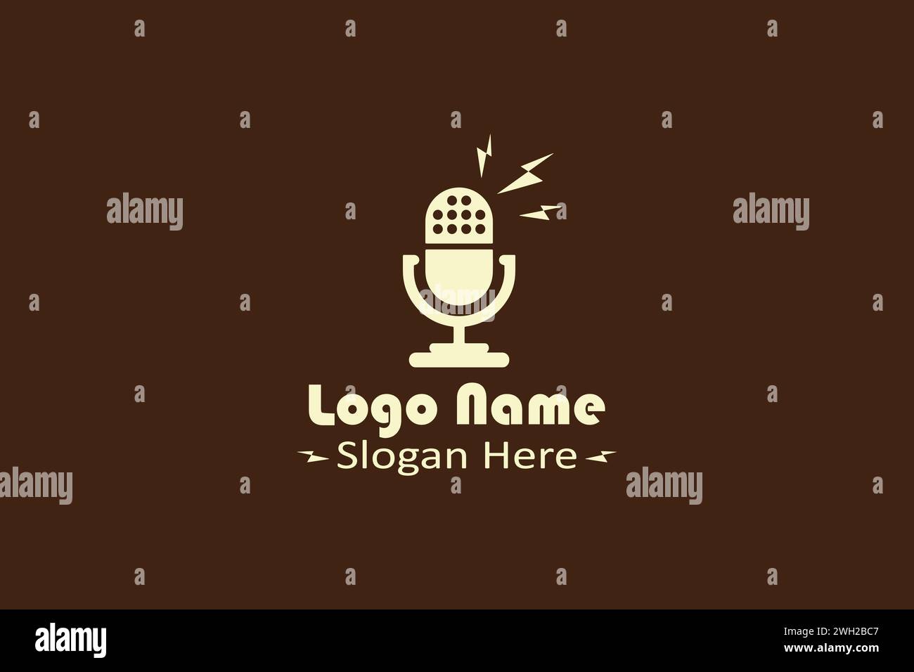 Podcast concept Stock Vector Images - Alamy