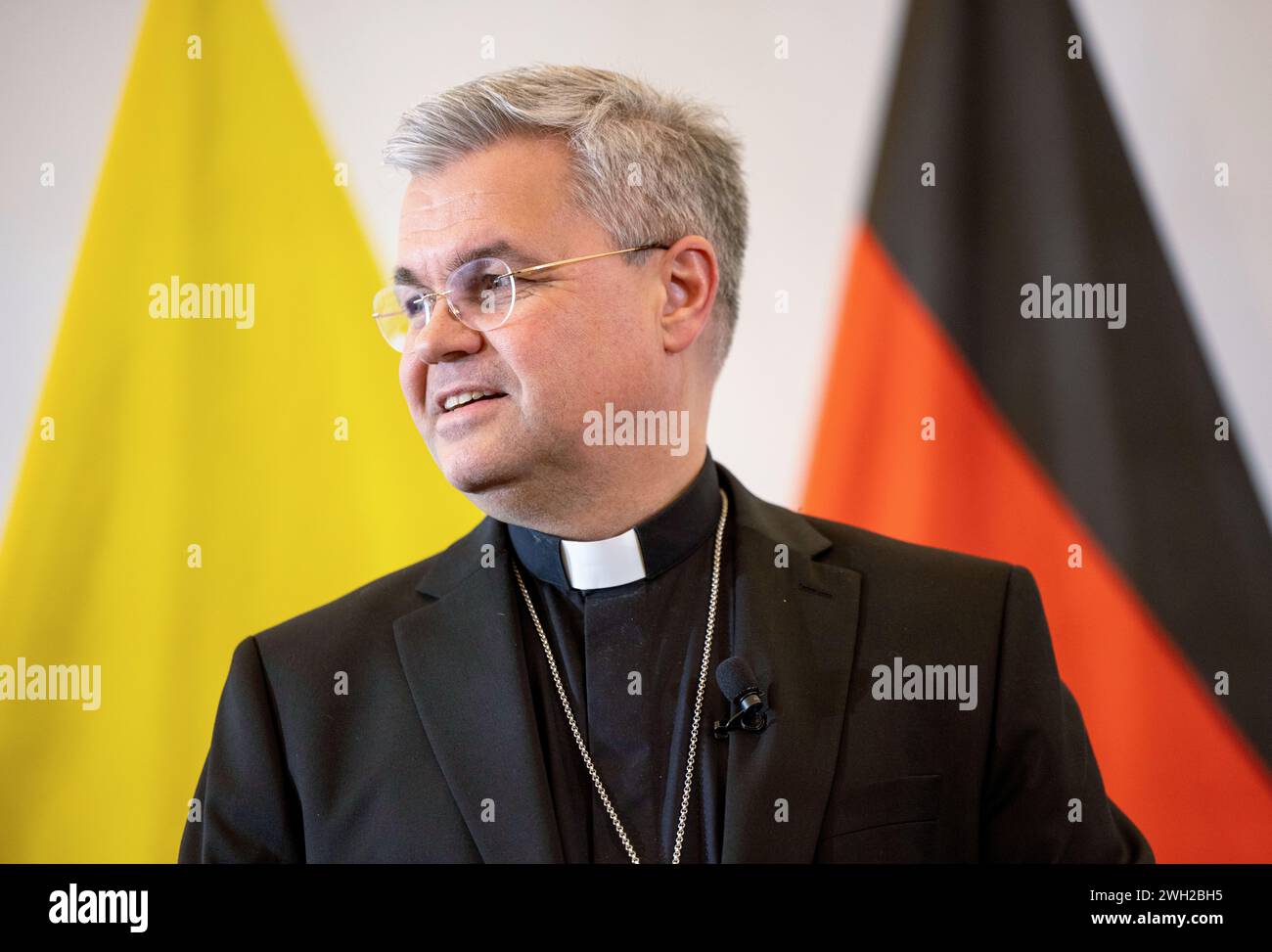 Duesseldorf, Germany. 07th Feb, 2024. The new Archbishop of Paderborn ...