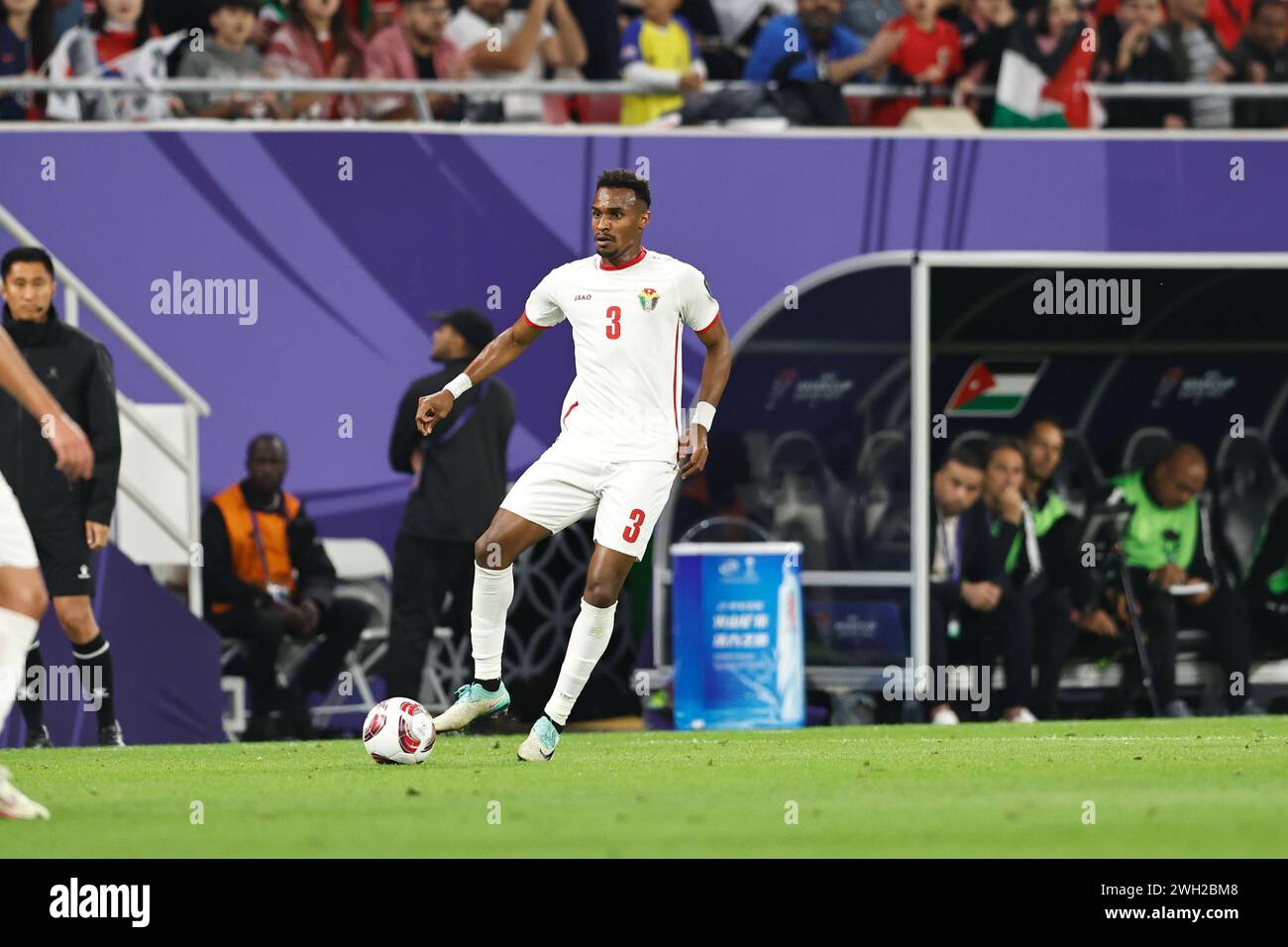 Al Rayyan, Qatar. 6th Feb, 2024. Abdallah Nasib (JOR) Football/Soccer ...