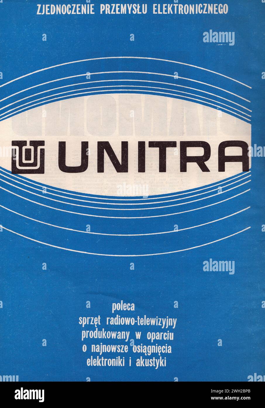 UNITRA old Polish magazine advertisement Stara reklama UNITRA reklama ...