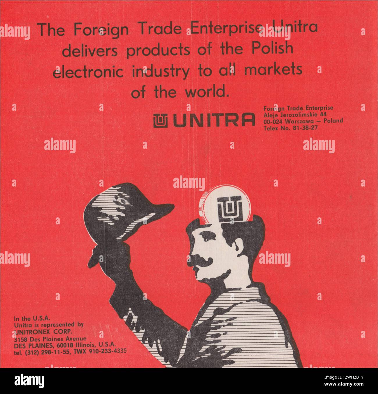 UNITRA old Polish magazine advertisement Stara reklama UNITRA reklama ...