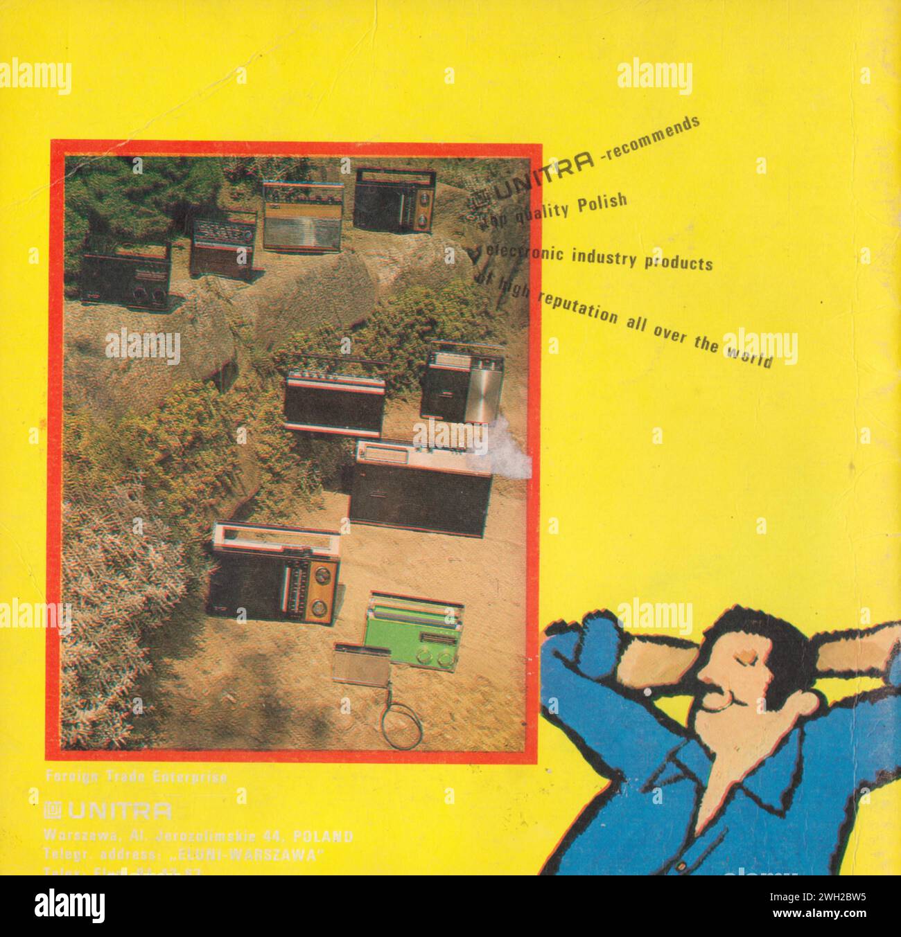 UNITRA old Polish magazine advertisement Stara reklama UNITRA reklama ...