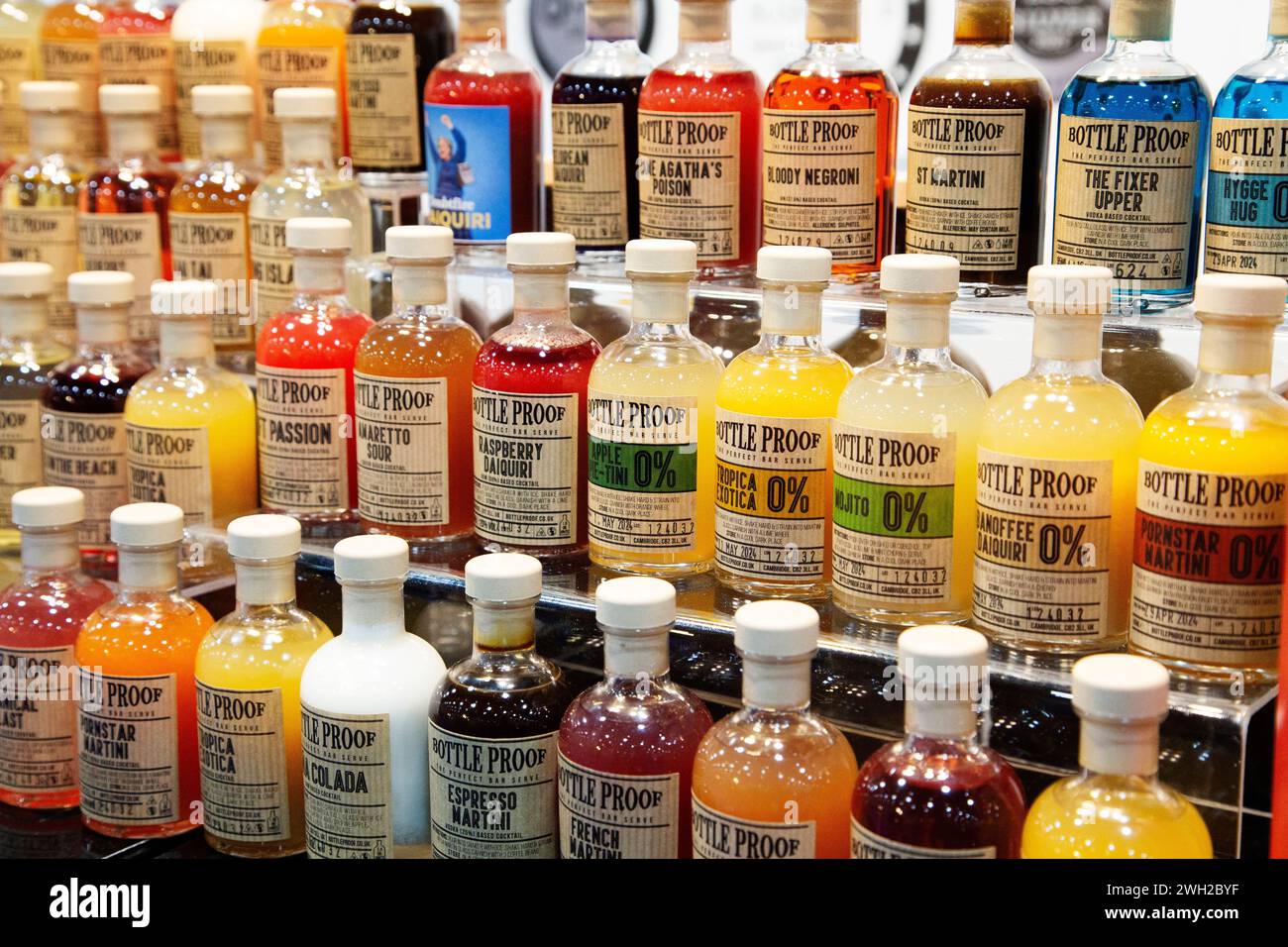 'Bottle Proof' cocktail stand (World’s first cocktail company to offer ...