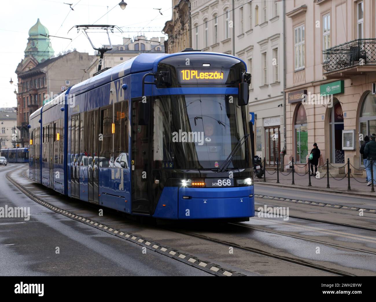 Tram car krakow hi-res stock photography and images - Alamy