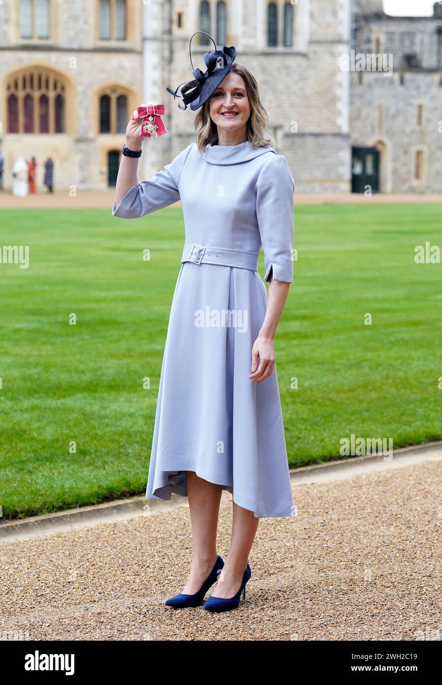 Mrs Ellen Convery (Ellen White), from Glossop after being made a Member ...