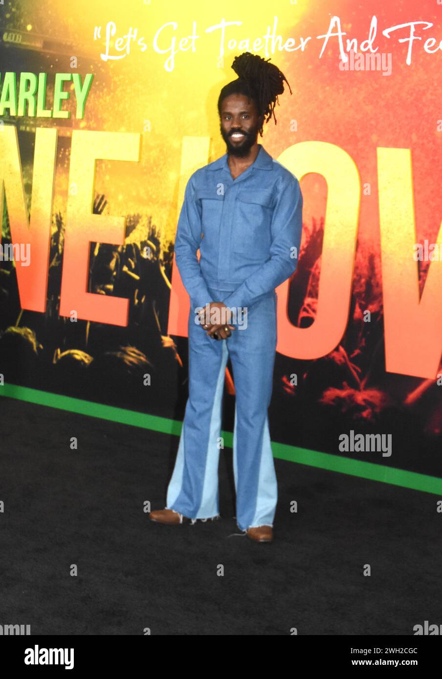 Los Angeles, California, USA 6th February 2024 Hector Roots Lewis ...