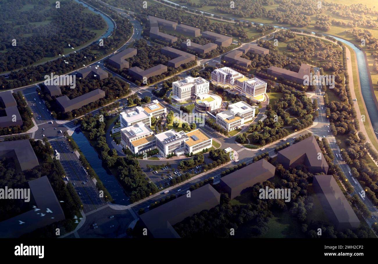 (240207) -- BEIJING, Feb. 7, 2024 (Xinhua) -- This rendering provided ...