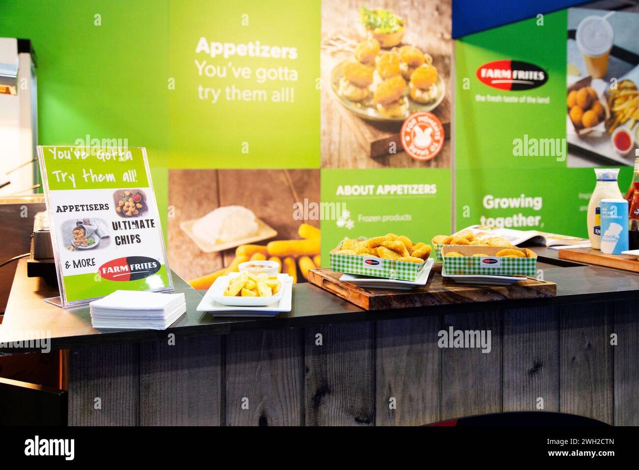 Farm Frites exhibition stand at food, drink, catering and hospitality ...