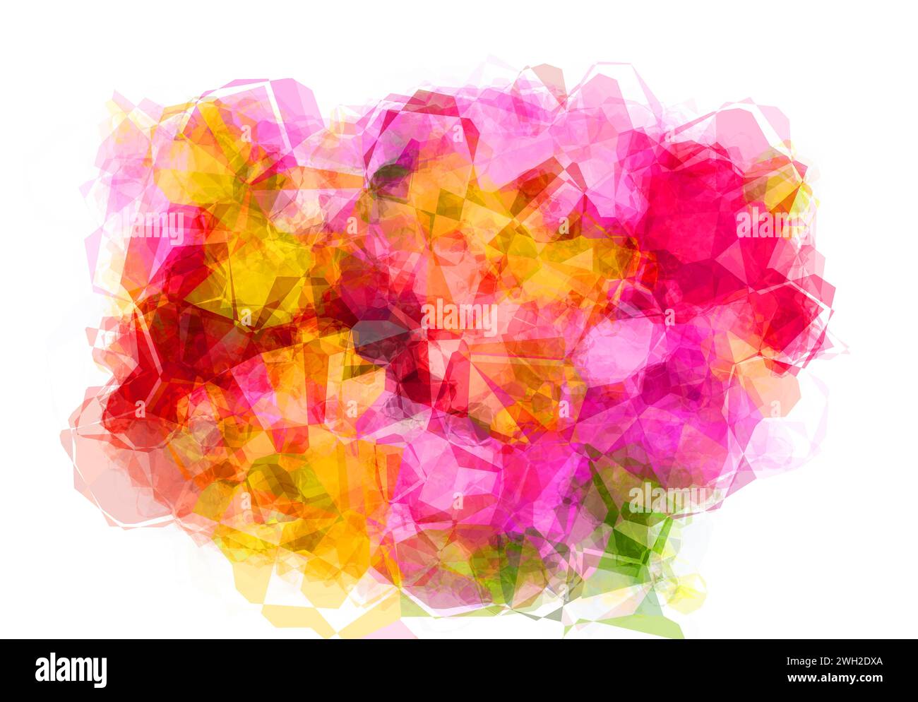 Mosaic background colored geometric Cut Out Stock Images & Pictures - Alamy