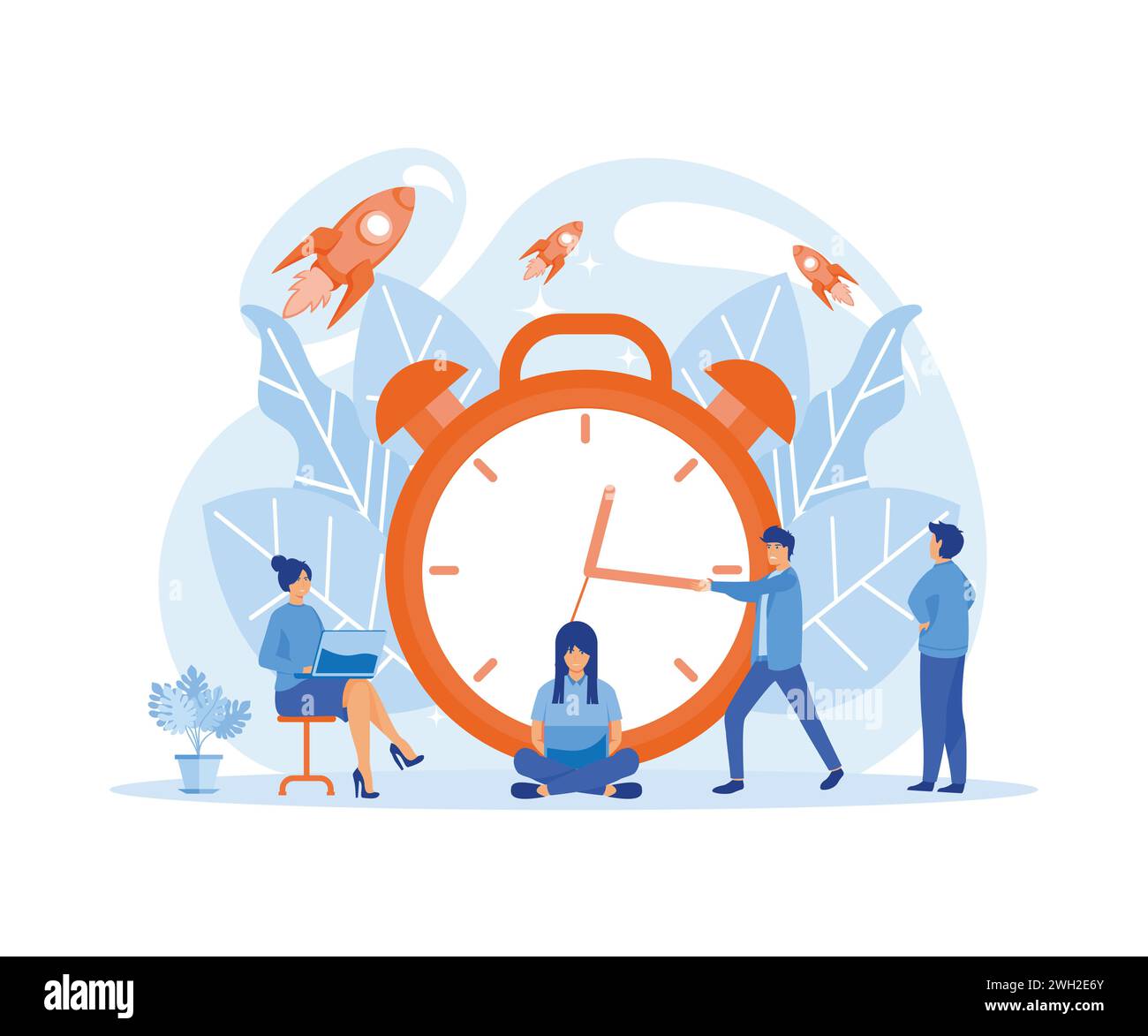 Business time management deadlines hi-res stock photography and images ...