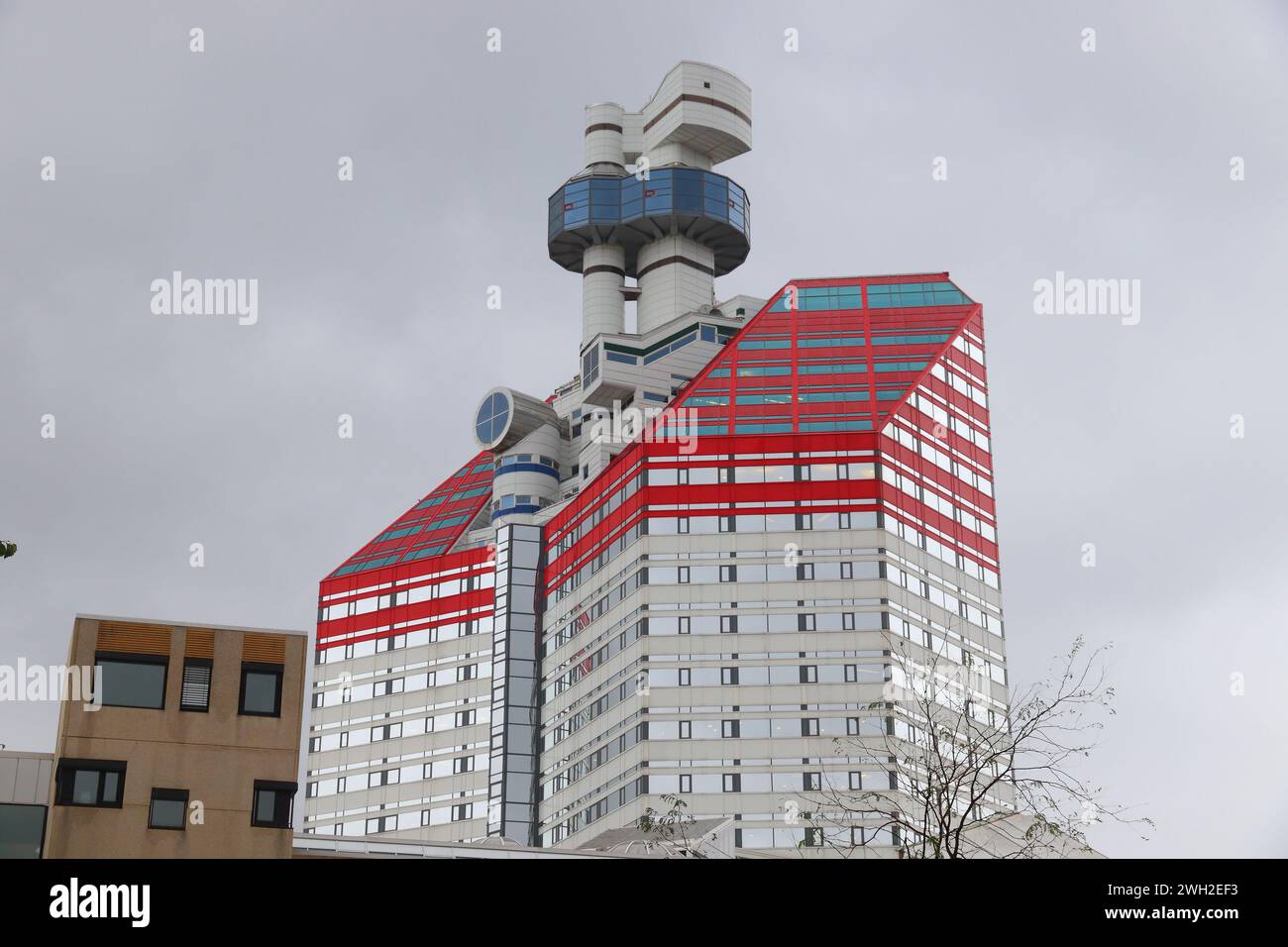 GOTHENBURG, SWEDEN - AUGUST 27, 2018: Lilla Bommen skyscraper in ...